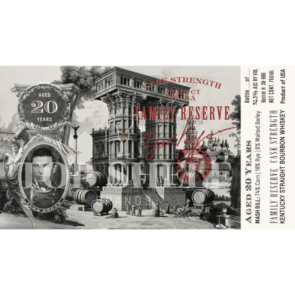 Buy Family Reserve Igor Kogan 20 Year Old Cask Strength Bourbon® Online | Bourbon Delivered