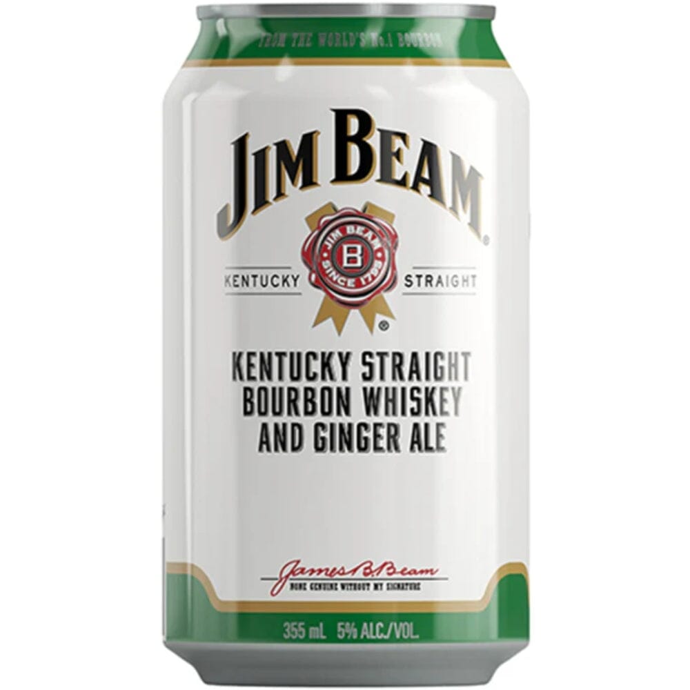 Buy Jim Beam Bourbon & Ginger Ale Canned Cocktail® Online | Canned ...