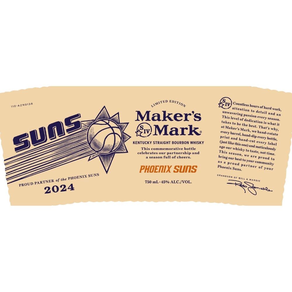 Buy Maker’s Mark Phoenix Suns 2024 Limited Edition® Online | Bourbon ...