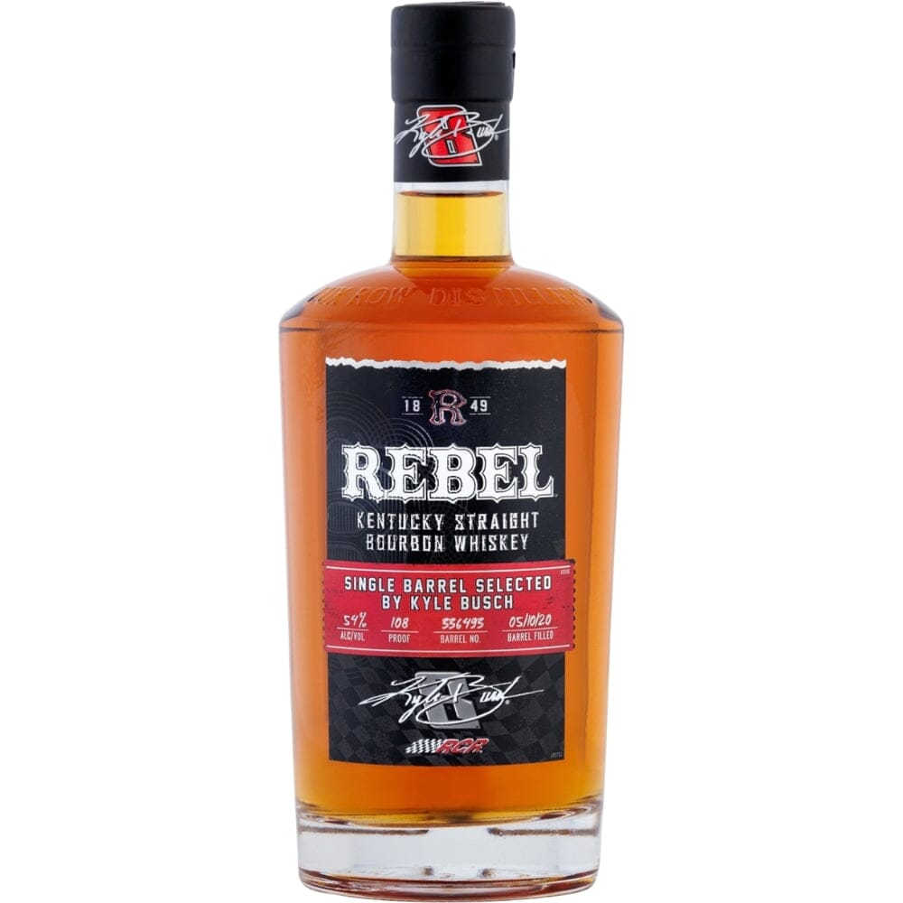 Buy Rebel Single Barrel Bourbon By Kyle Busch® Online | Bourbon Delivered