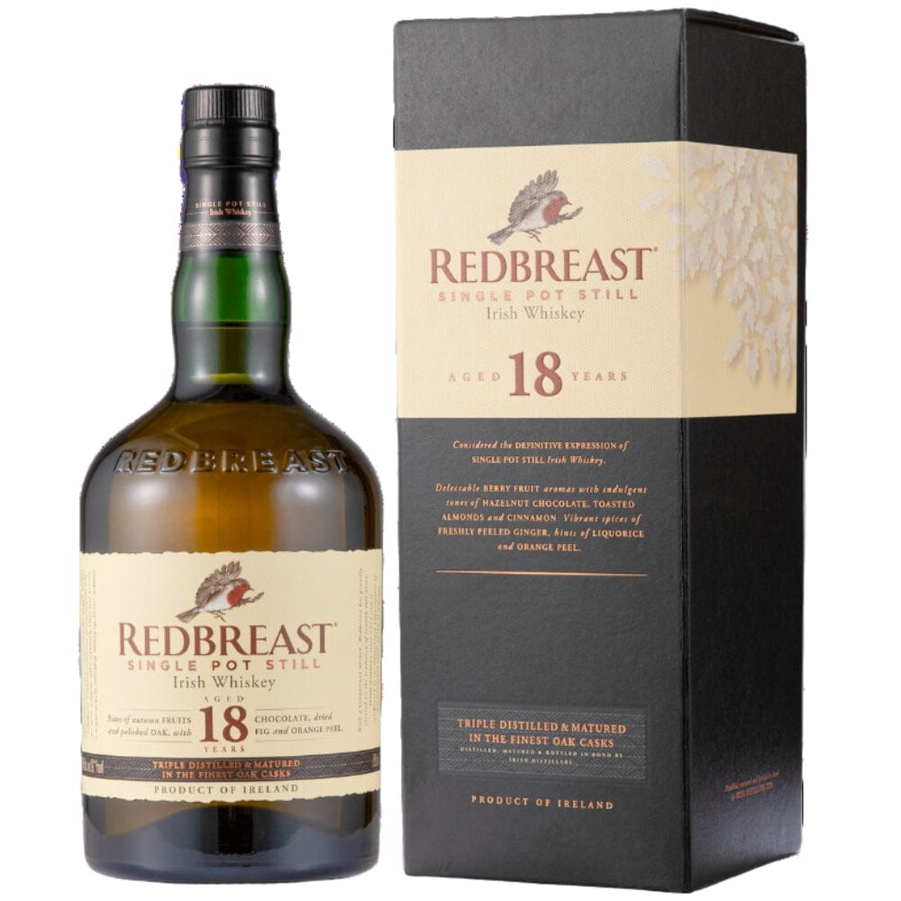 Buy Redbreast 18 Year Old Irish Whiskey® Online | Irish Whiskey Delivered
