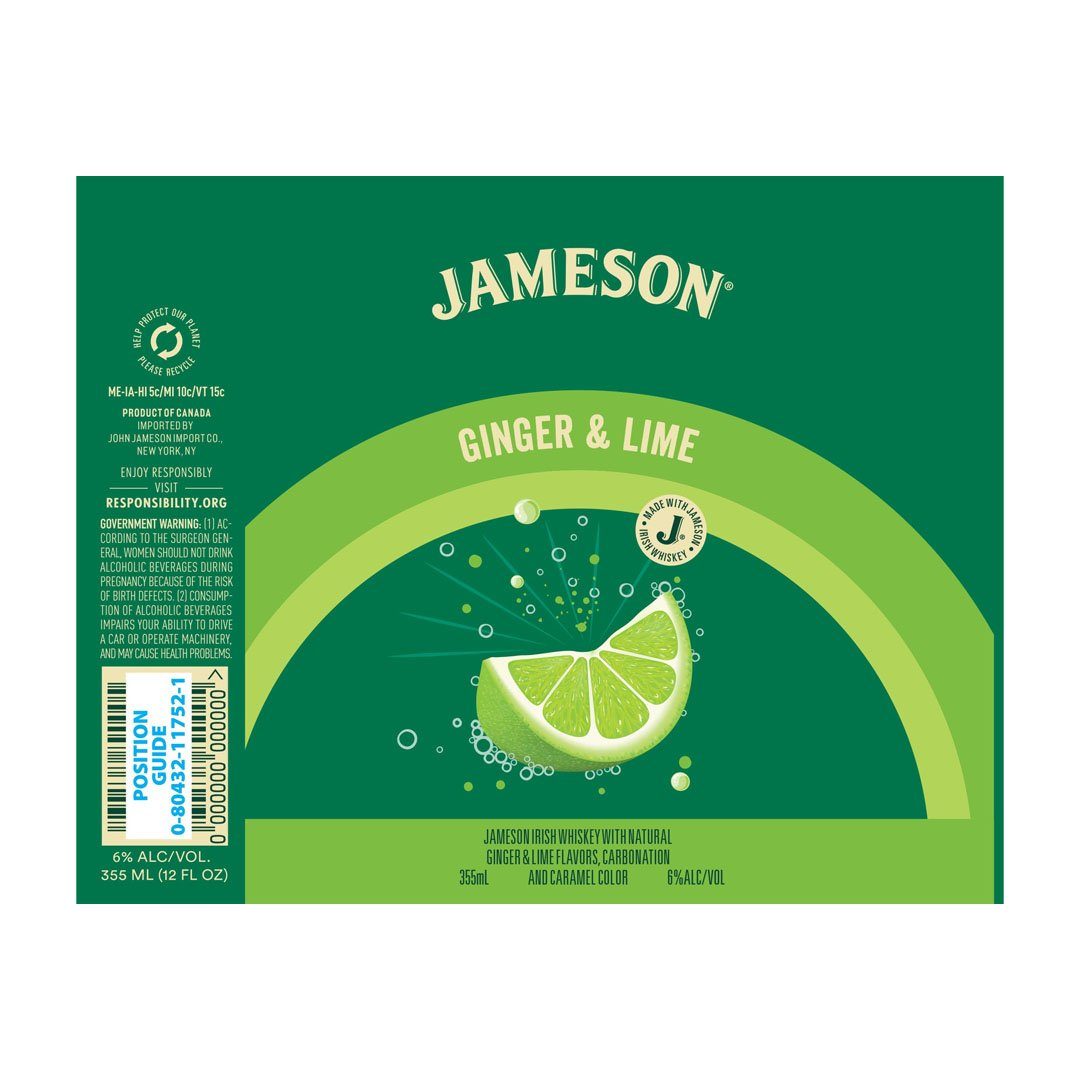 Buy Jameson Irish Whiskey Ginger & Lime® Online | Irish whiskey Delivered