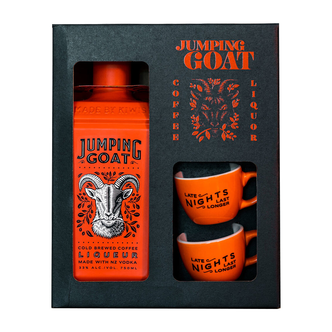Buy Jumping Goat Coffee Infused Vodka Gift Set® Online | Vodka Delivered