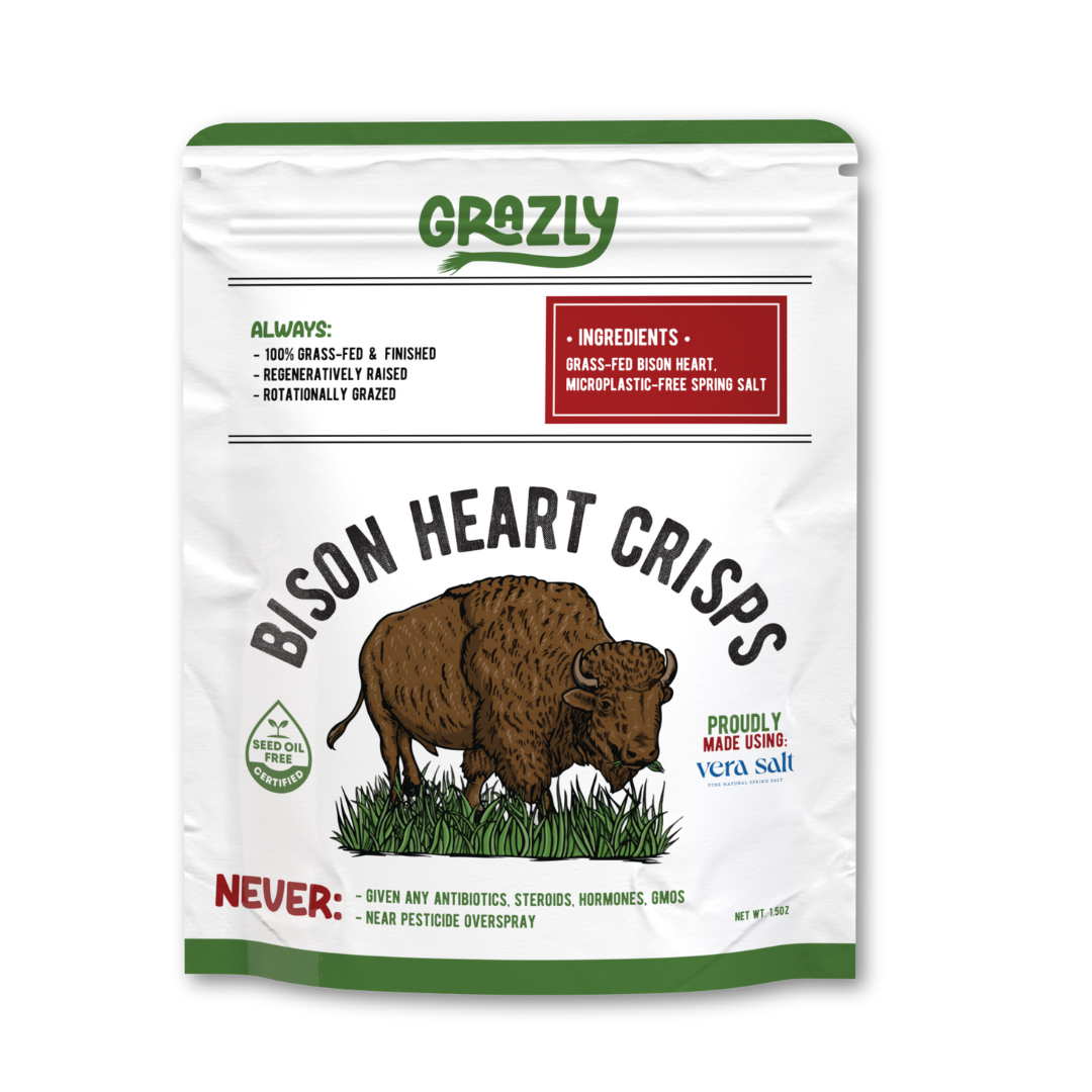 Buy Bison Heart Crisps - 100% Grass-Fed/Finished® Online | Bison Crisp ...