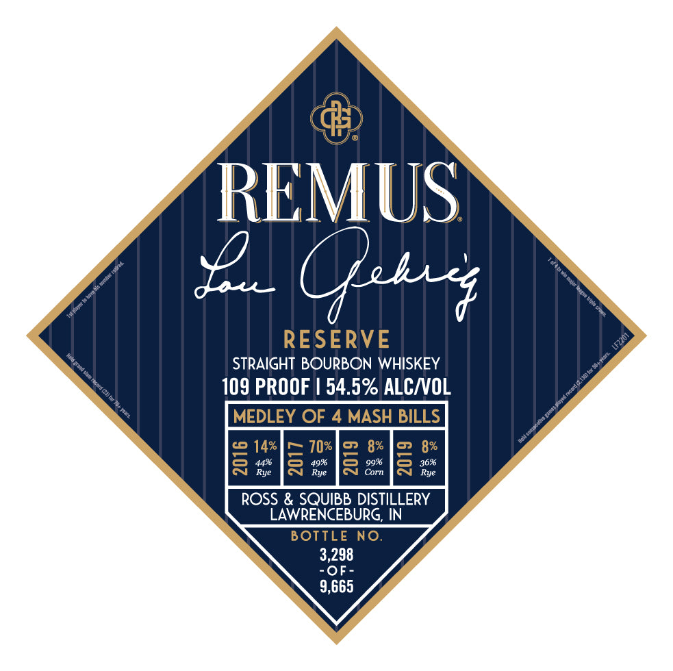 Buy Remus Lou Gehrig Reserve Limited Edition® Online | Bourbon Delivered