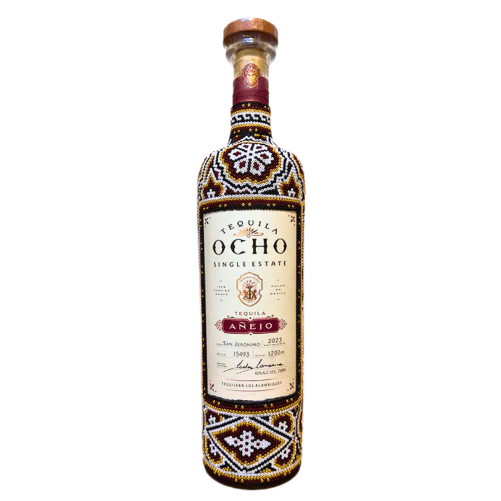 Buy Tequila Ocho Añejo Huichol Art Edition 750ml® Online | Tequila ...