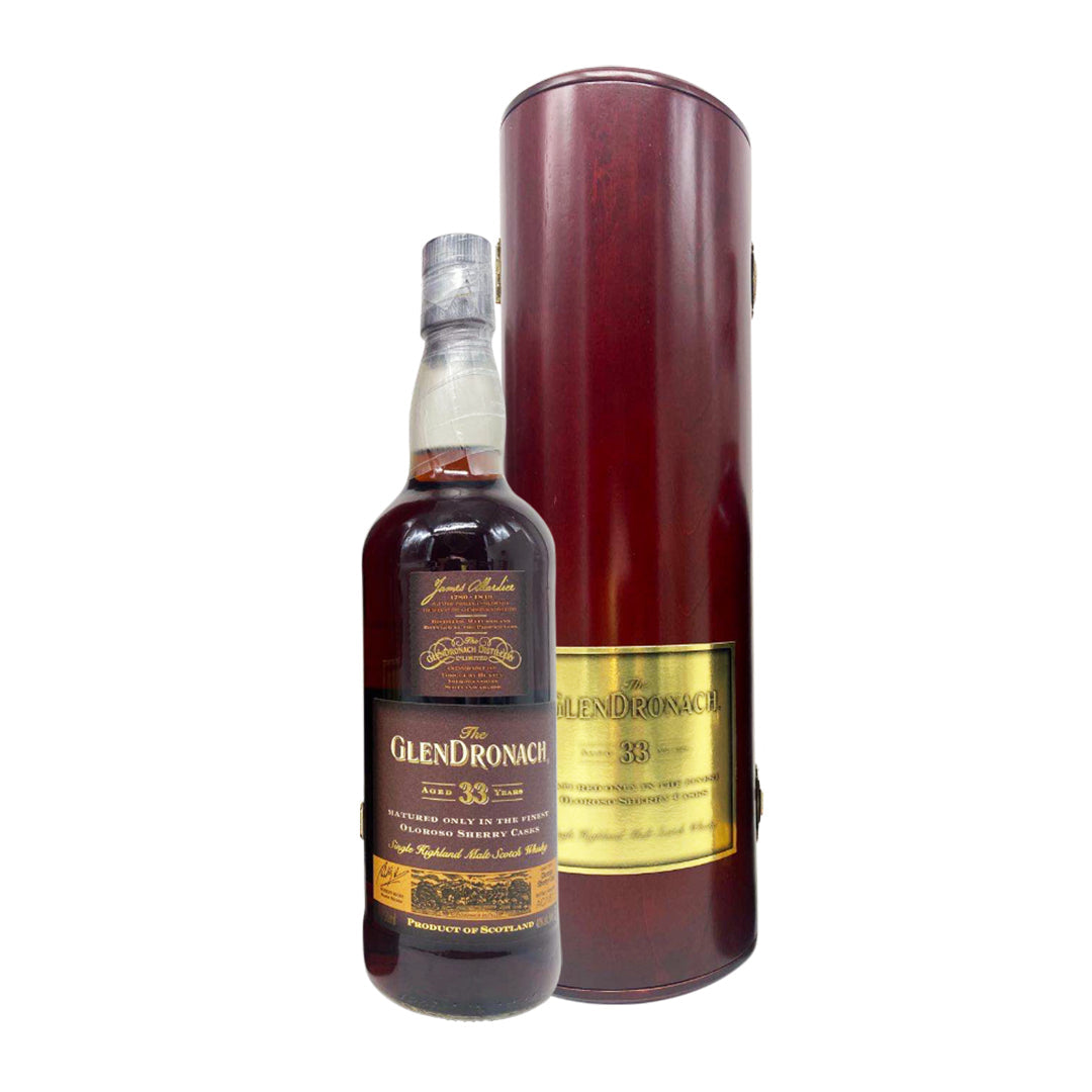 Buy The Glendronach 33 Year Old Oloroso Sherry Oak Cask Highland Single ...