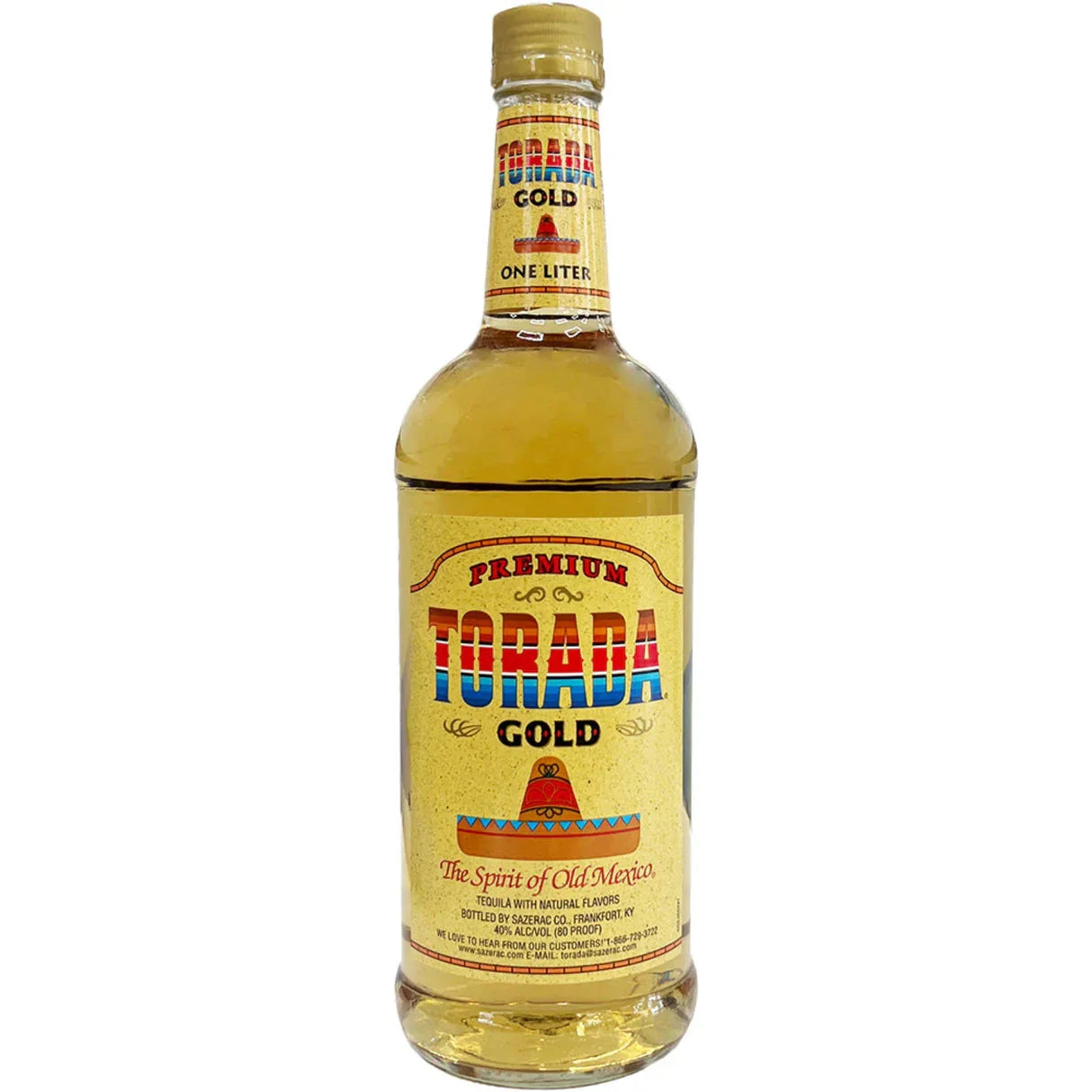 Buy Torada Premium Gold Tequila 1L® Online | Tequila Delivered