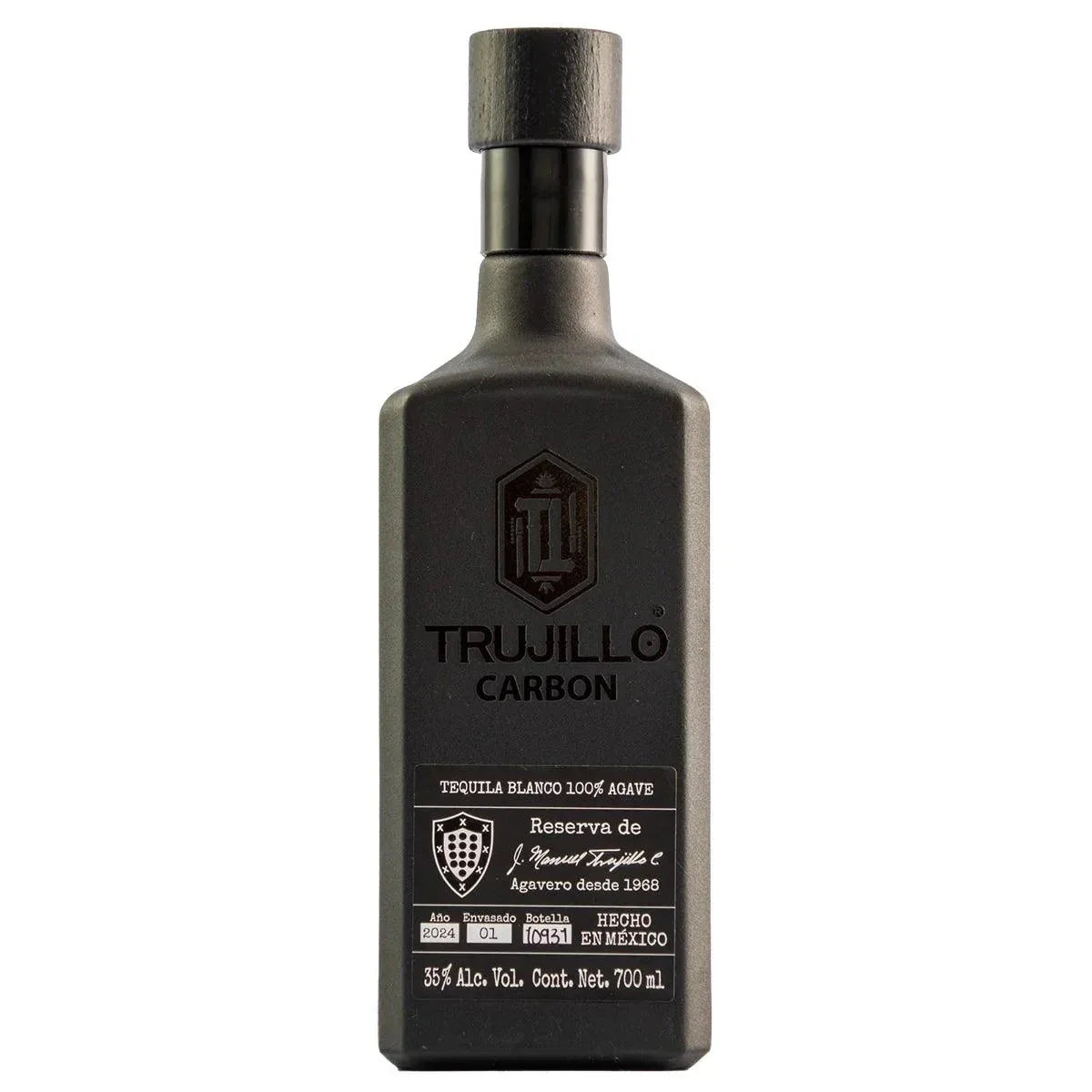 Buy Trujillo Tequila Blanco Carbon 700ml® Online | Tequila Delivered